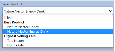 How to Group Values Inside a Picklist in Lightning web Components