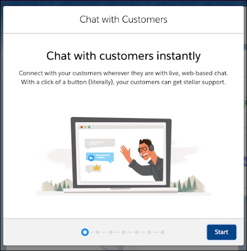 How To Set Up Web Chat In Salesforce?