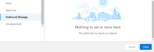 How to send Outbound Message using Lightning Flows in Salesforce?