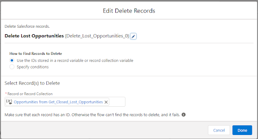 Delete Related Records Using Flow Action In Salesforce