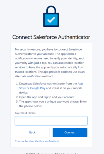 How to implement MFA in Salesforce Multifactor Authentication
