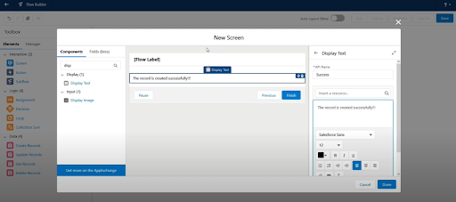 Salesforce flow help you create records in the #1 CRM platform