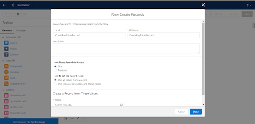 Salesforce flow help you create records in the #1 CRM platform