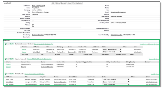 Maintain Data Hygiene in Salesforce with LeanData - HIC Global Solutions