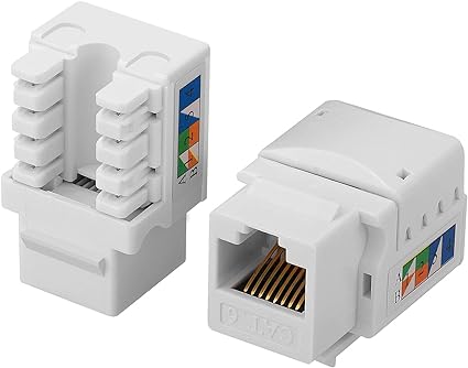 Cat6 Keystone Ethernet Module faceplates