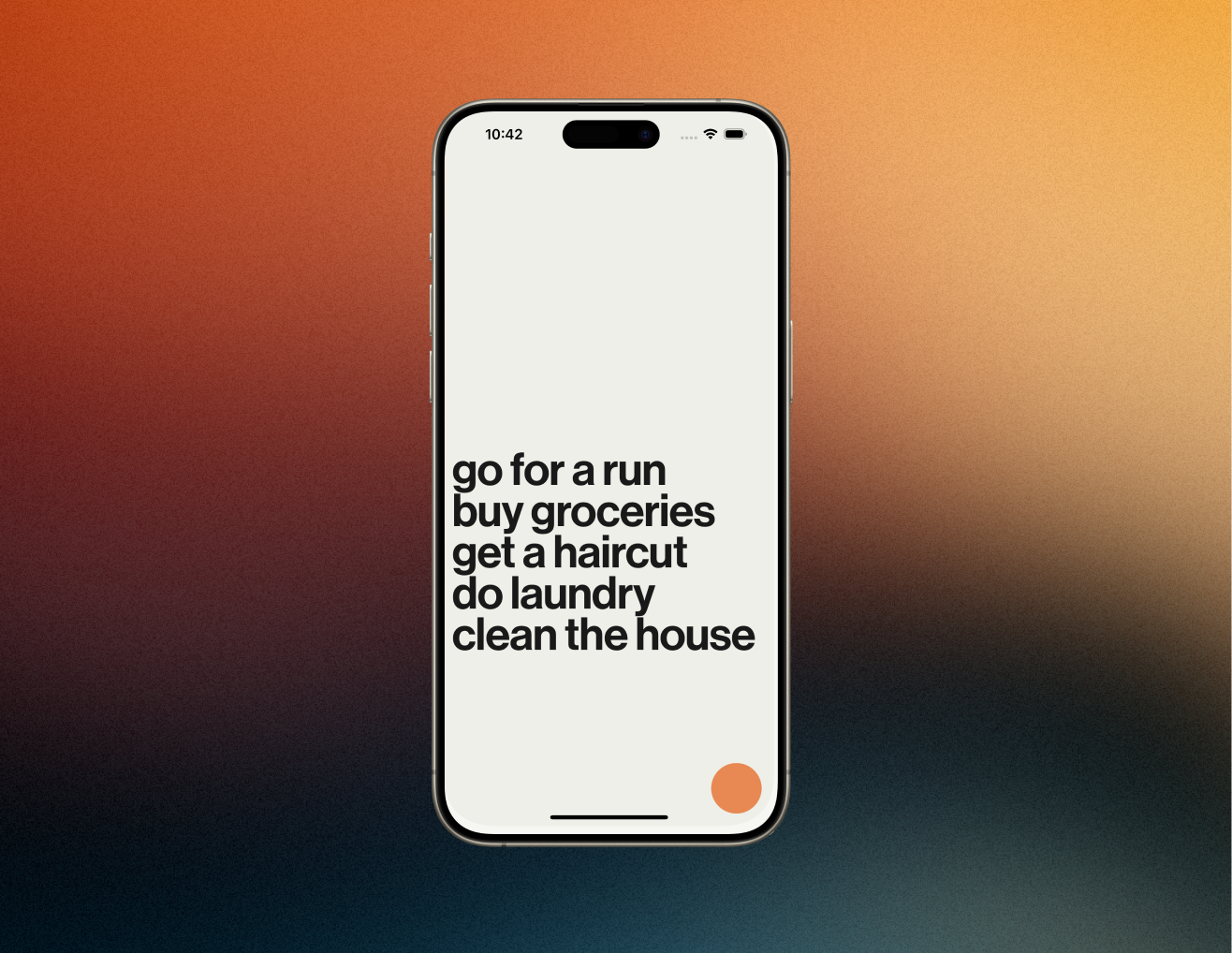 GitHub - jns-w/nothing: React Native Todo App with unique interface