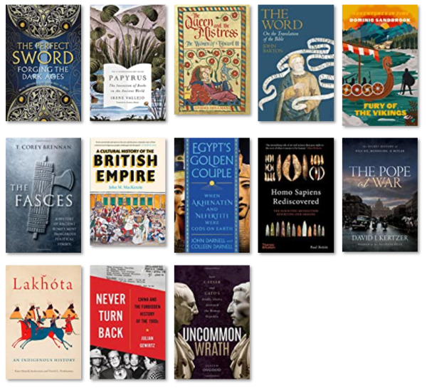 New history books in November 2022