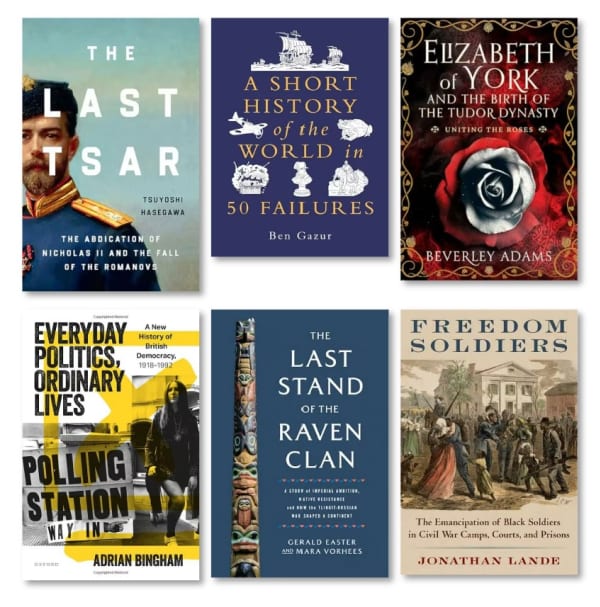 New history books in December 2024