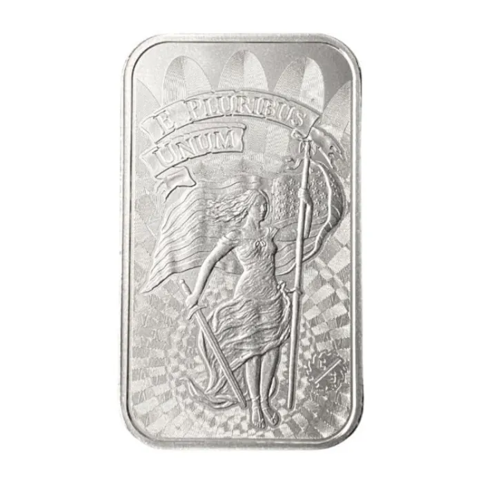 1 oz Unity .999 Silver BU Bar