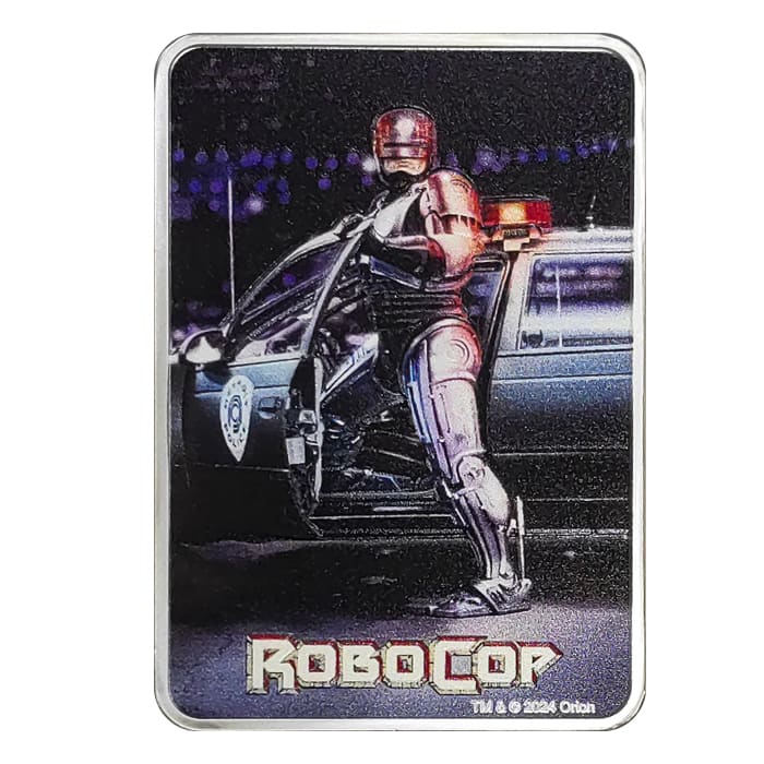 2024 1oz Fiji Robocop Rectangular .999 Silver Coloured Proof Coin