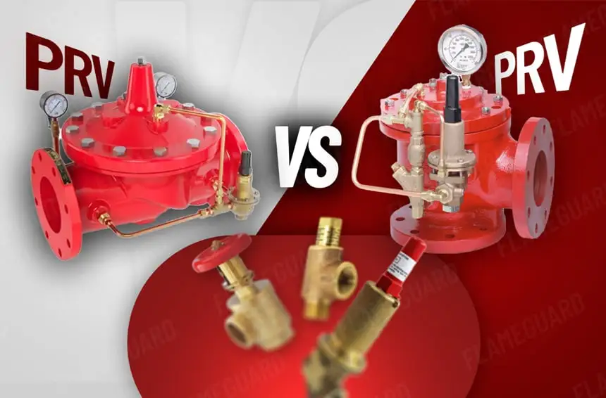 Pressure Regulating Valve vs Pressure Relief Valve | NFPA
