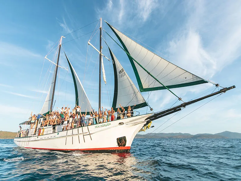 New Horizon Whitsundays Sailing Adventure $685 | Book at Happy Travels