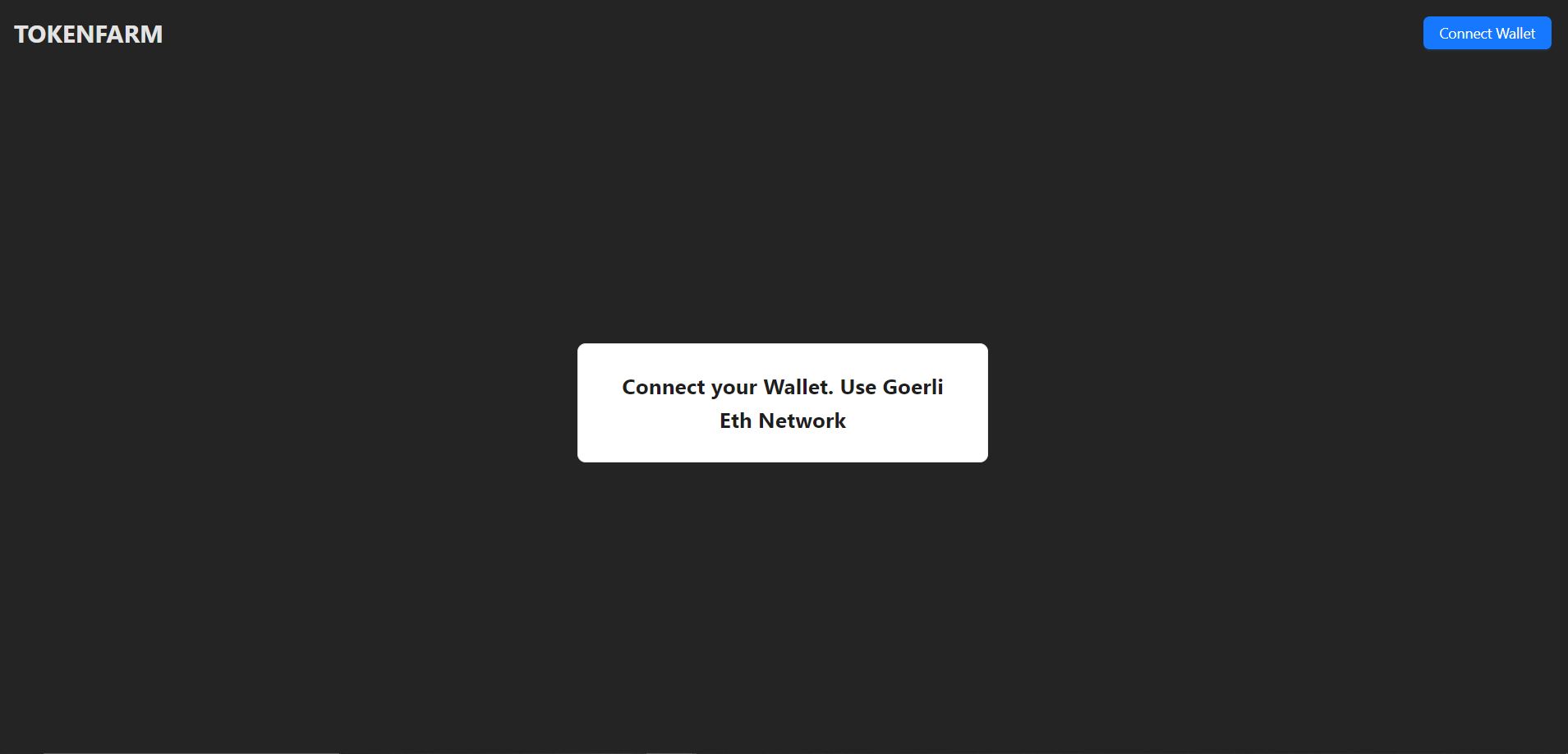 GitHub - codebestia/TokenFarm: A dapp application for staking token in order to mine farm token