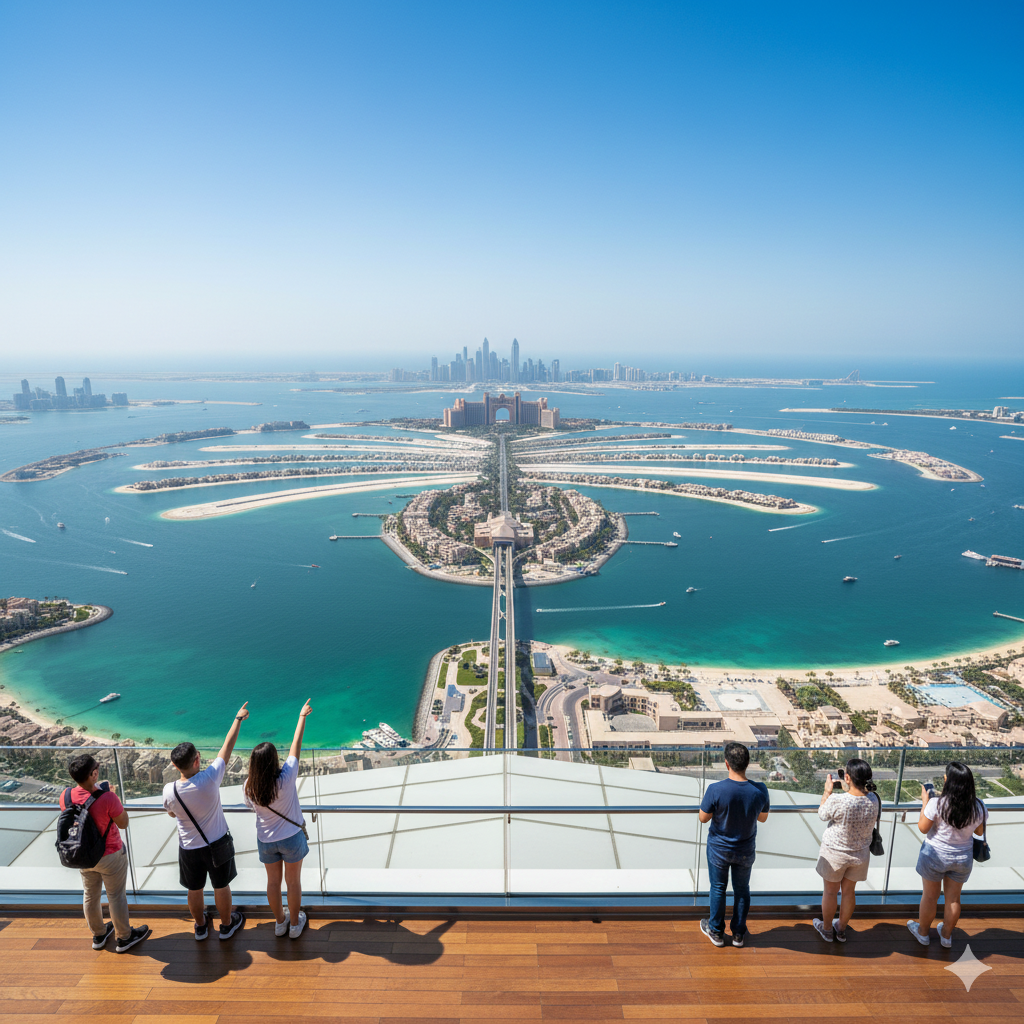 Der Palm Tower Dubai 2026 - Alles im Höchsten Gebäude von Palm Jumeirah ...