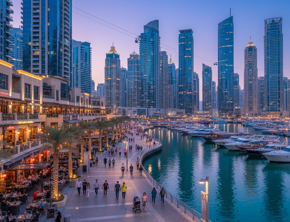 Anfahrt Dubai Marina 2026: Kompletter Guide - Metro, Taxi & Parken ...