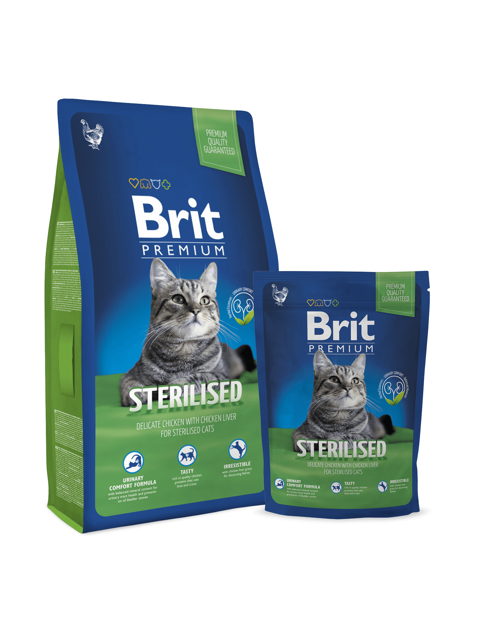 Brit Premium Cat Sterilized pentru pisici sterilizate - CatelulGras.ro Brit Premium Cat Sterilized pentru pisici sterilizate - CatelulGras.ro