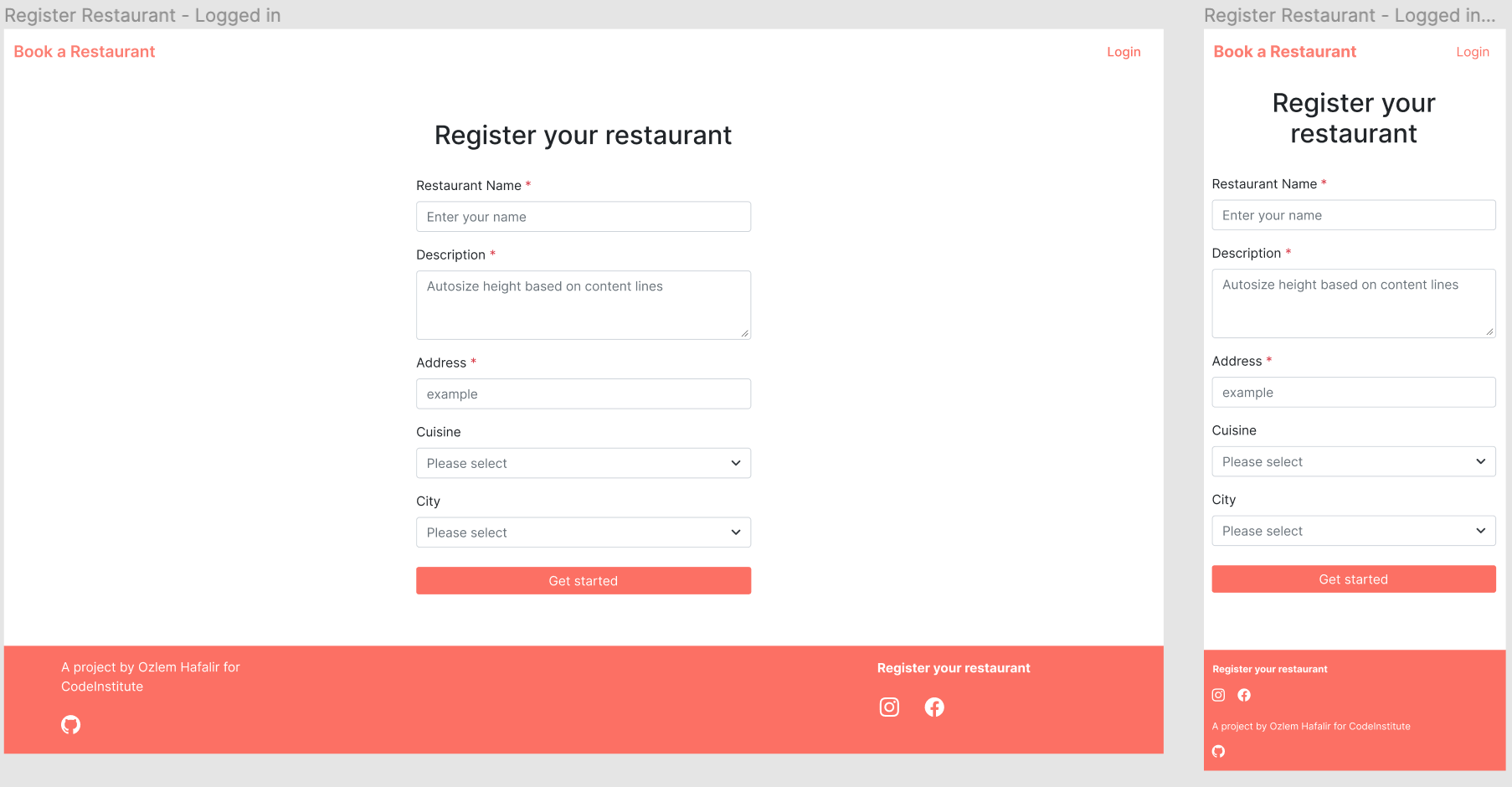 GitHub - ozlemhafalir/restaurant-booking-system