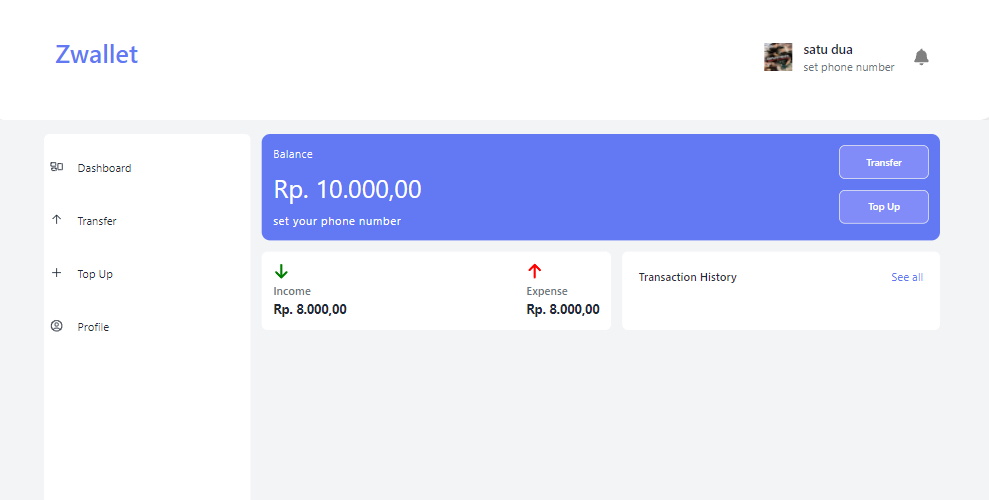 GitHub - ninja1cak/zwallet-fe