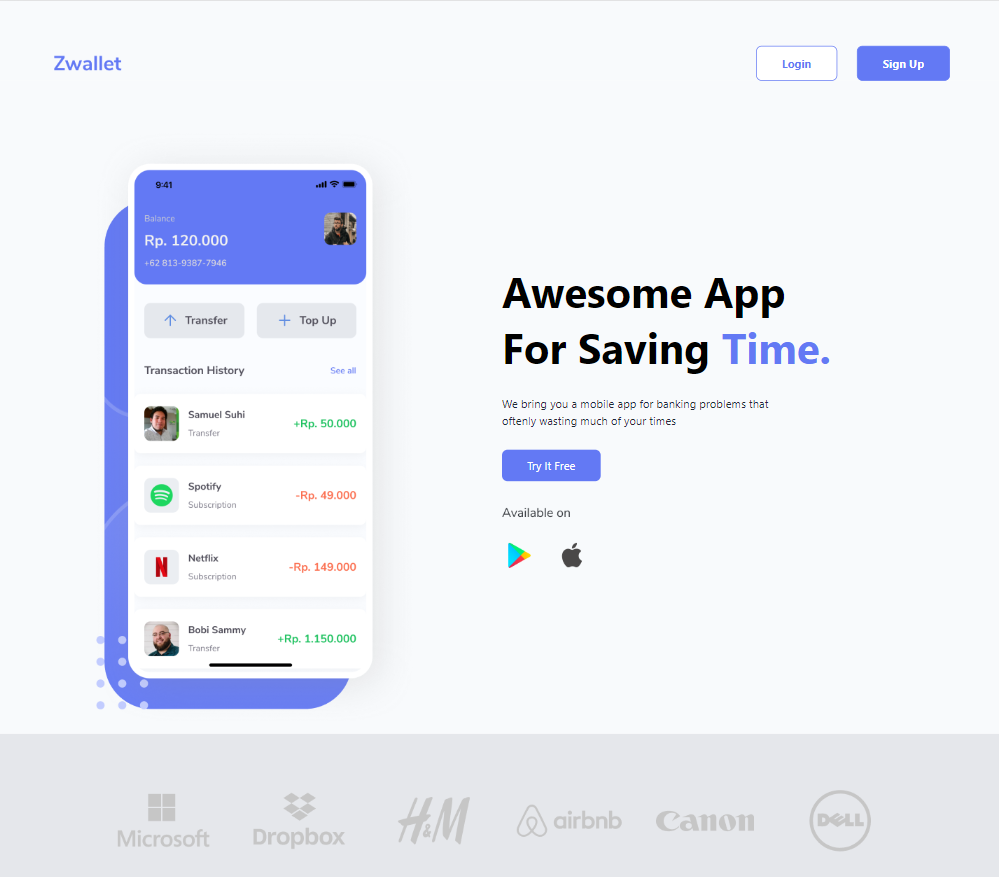 GitHub - ninja1cak/zwallet-fe