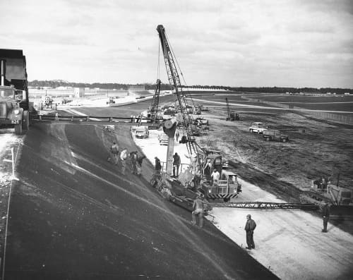 Building the Daytona International Speedway
