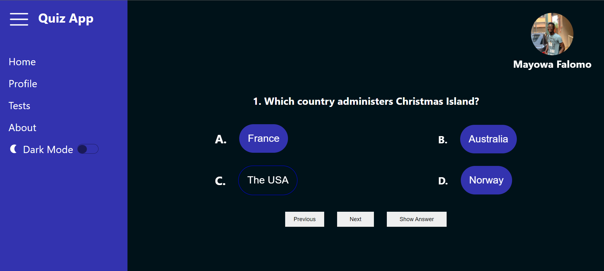 GitHub - MayorFalomo/Quiz-App: A Full Stack Trivial question dashboard I built using Next JS ...
