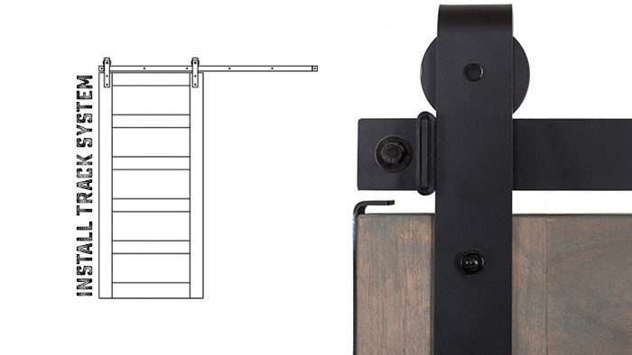 How to Install a Barn Door Track System in 7 Steps | Rustica
