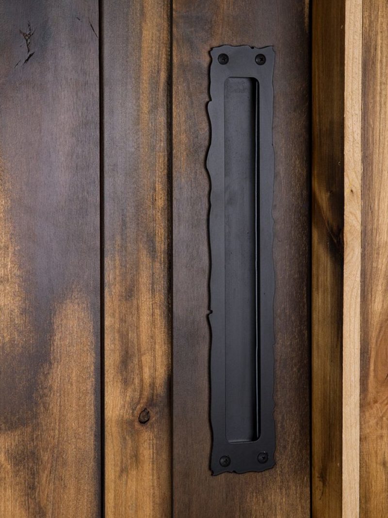 Rustic Flush Barn Door Pull | Rustica