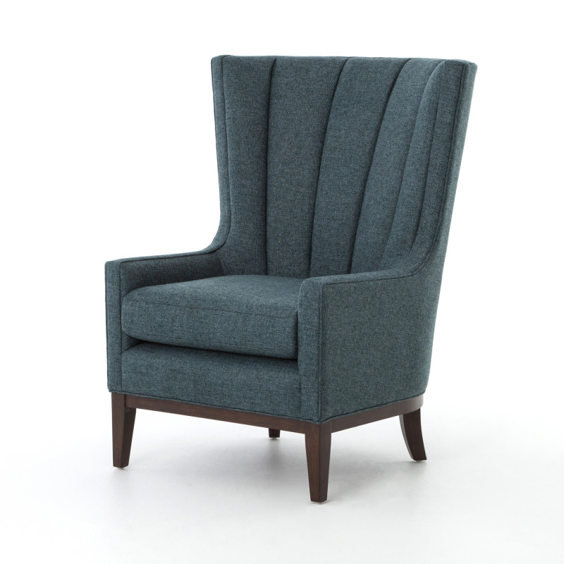 Channel Back Wing Chair | Rustica