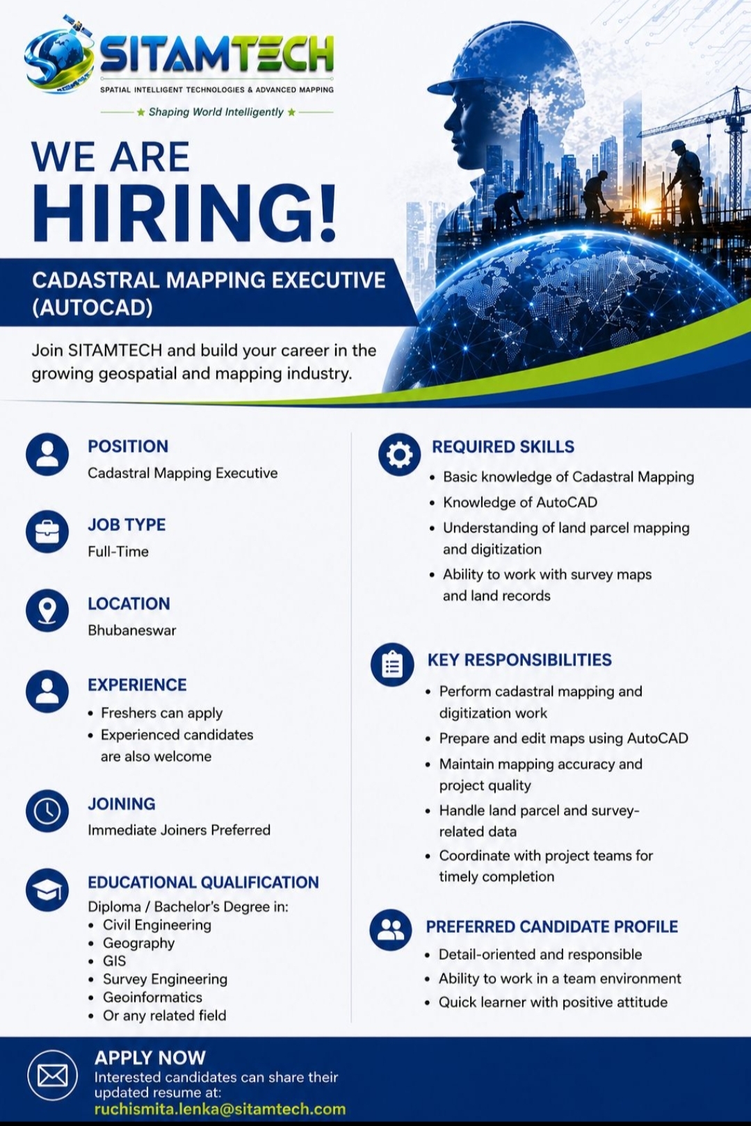 GIS World – India's #1 Geospatial & GIS Jobs Portal