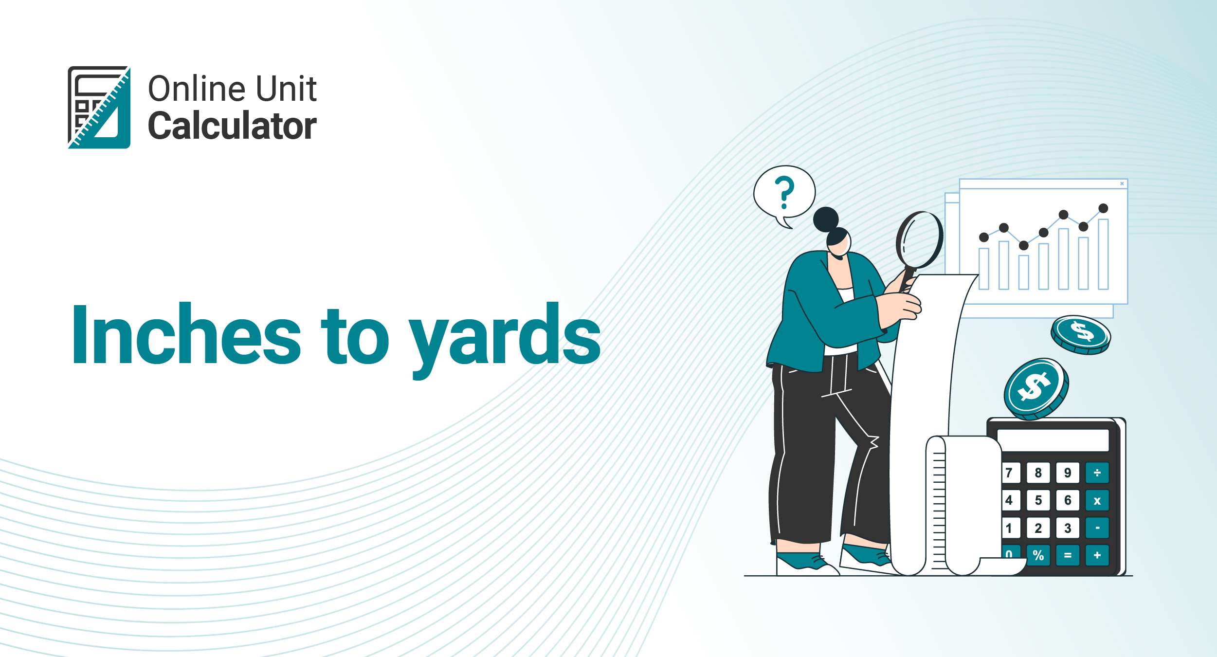 Inches to Yards Converter Online