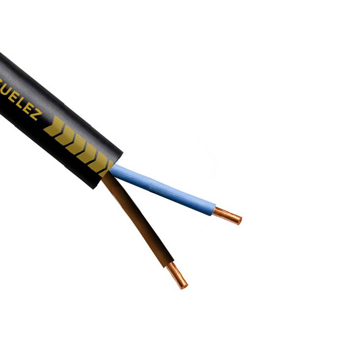 Câble electrique rigide cuivre U 1000 R2V ou RO2V 2X16 mm2 au métre