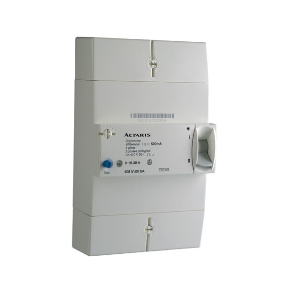 Disjoncteur de Branchement triphasé Non Différentiel 10-30A 4 pôles ...