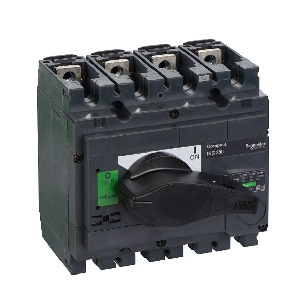 Interrupteur sectionneur Interpact INS250 4P 250A - 31107