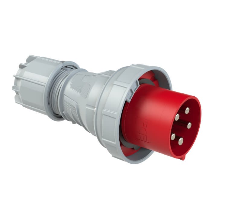 Fiche Mâle 3P+N+T 125A 415V - CEE17 - IP67 - PCE - 045-6