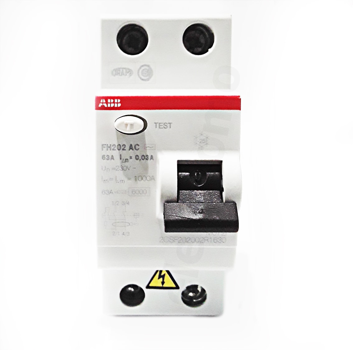 Abb 443061-Interrupteur Différentiel Fh202 - 63A - Type Ac