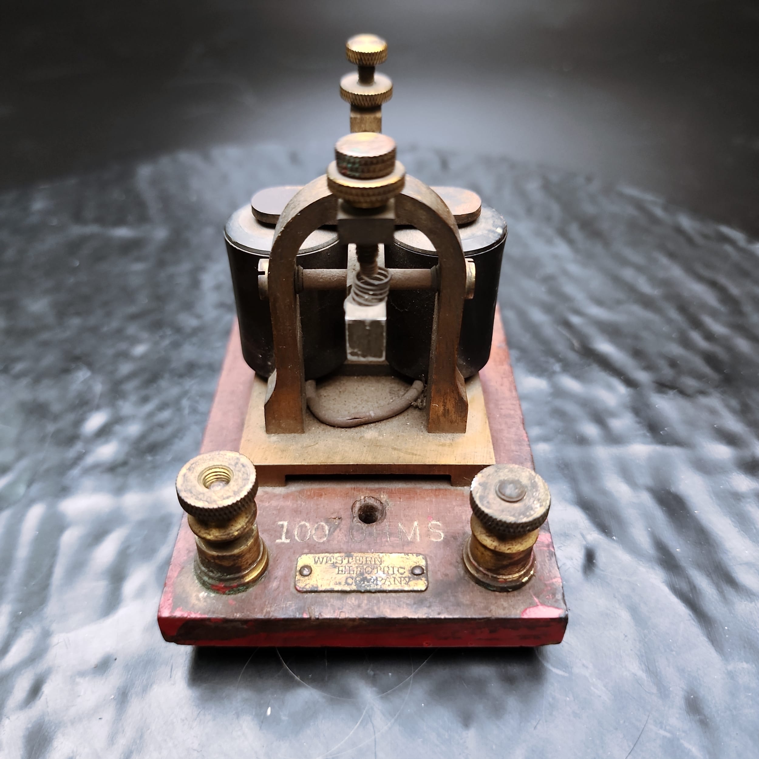 Western Electric 100 Ohms Telegraph Sounder Morse Code Antique | eBay