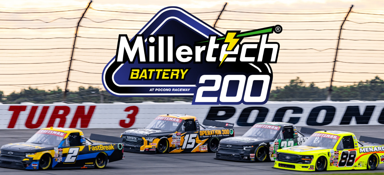 MillerTech Secures Entitlement For June 20 NASCAR CRAFTSMAN Truck ...