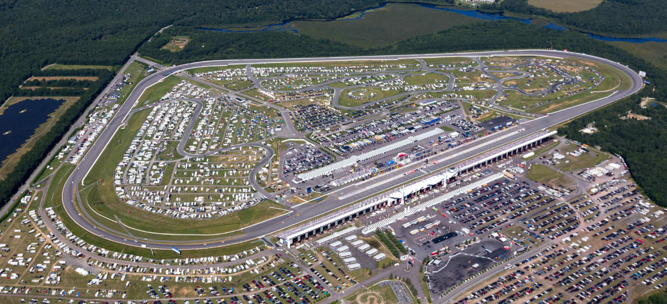Pocono Race Track Pocono Raceway Can Be An Intimidating Track For A