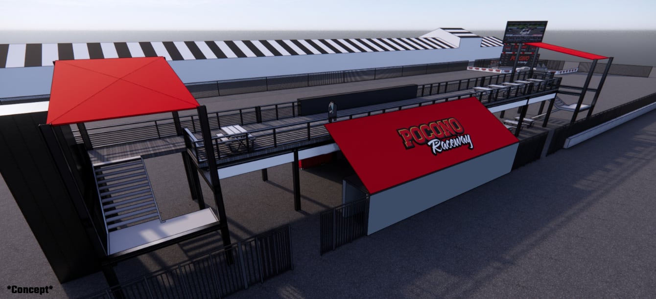 A New Paddock Experience Is coming In 2023 - Pocono Raceway - The ...