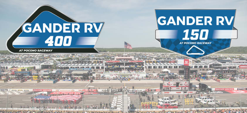 Gander RV 400 and Gander RV 150 Races Announced - Pocono Raceway - The ...