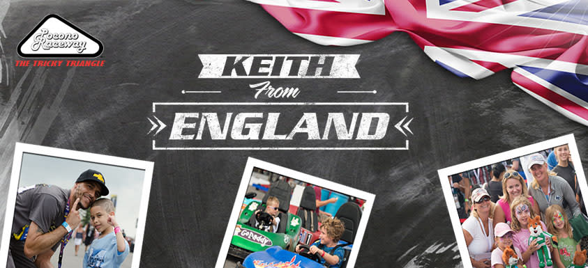 International Blog: Keith from England - Pocono Raceway - The Tricky ...