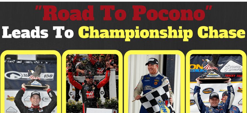 Road To Pocono Leads To Championship Chase - Pocono Raceway - The ...