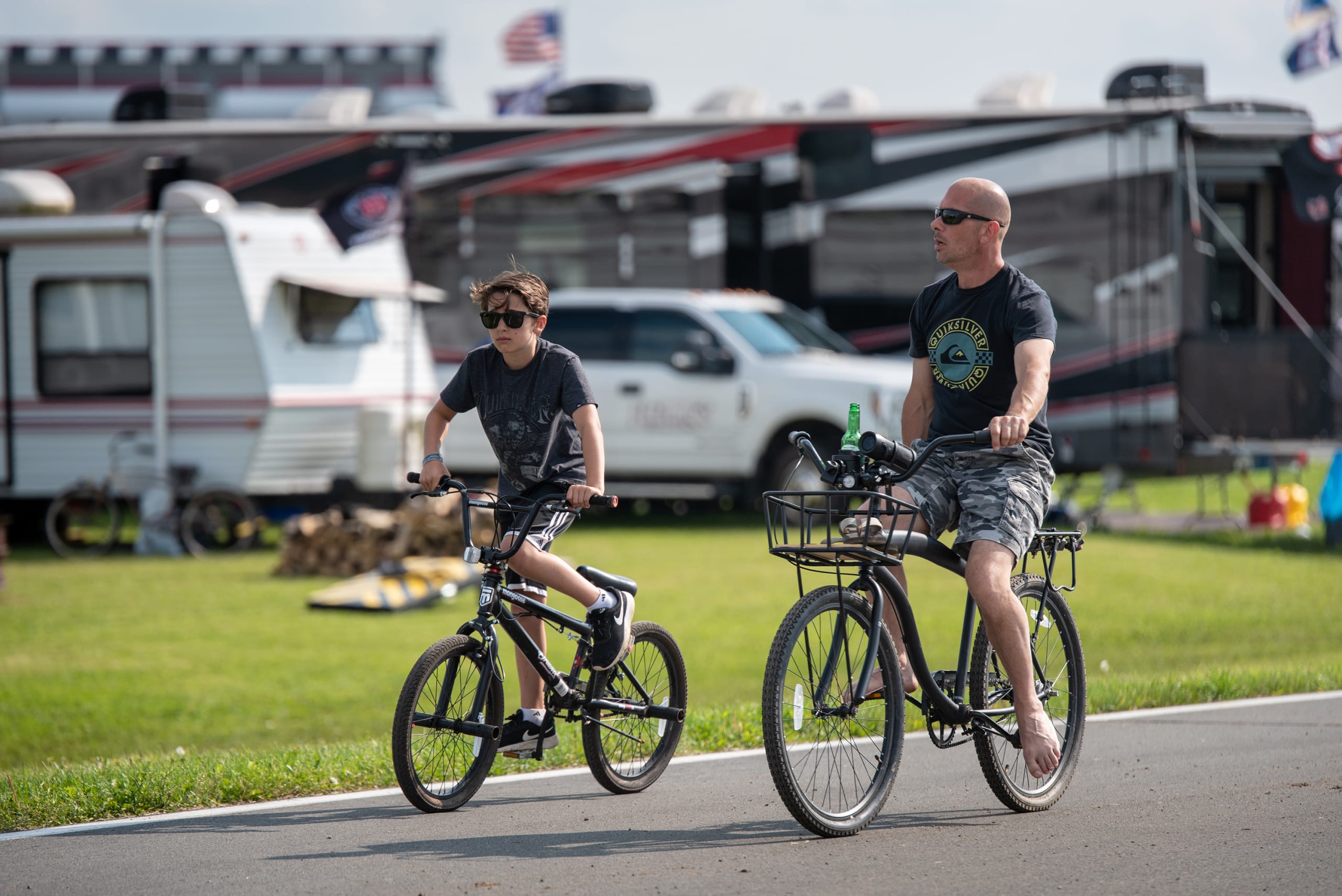 NASCAR CAMPING - Pocono Raceway - The Tricky Triangle