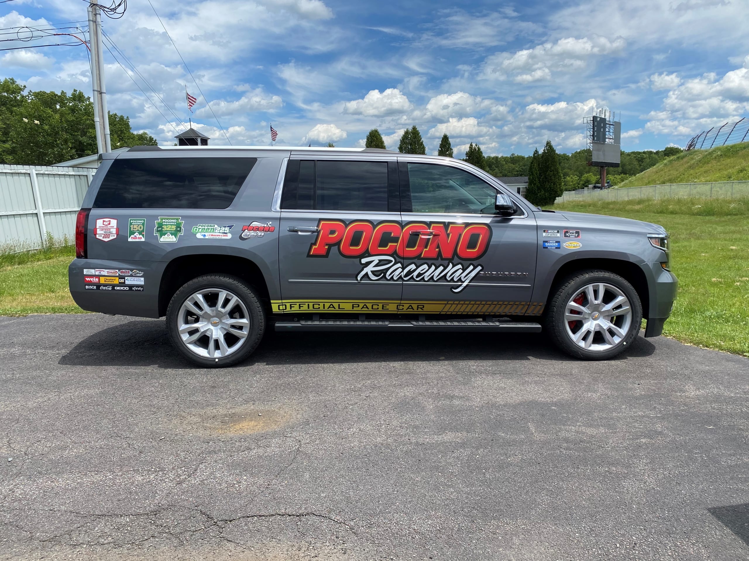 Welcome to Pocono Raceway Signs & Graphics - Pocono Raceway - The ...