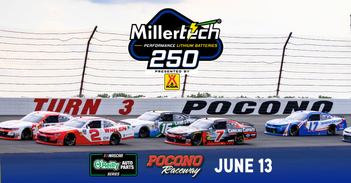 MillerTech, KOA Team Up On NASCAR O'Reilly Auto Parts Series Race ...