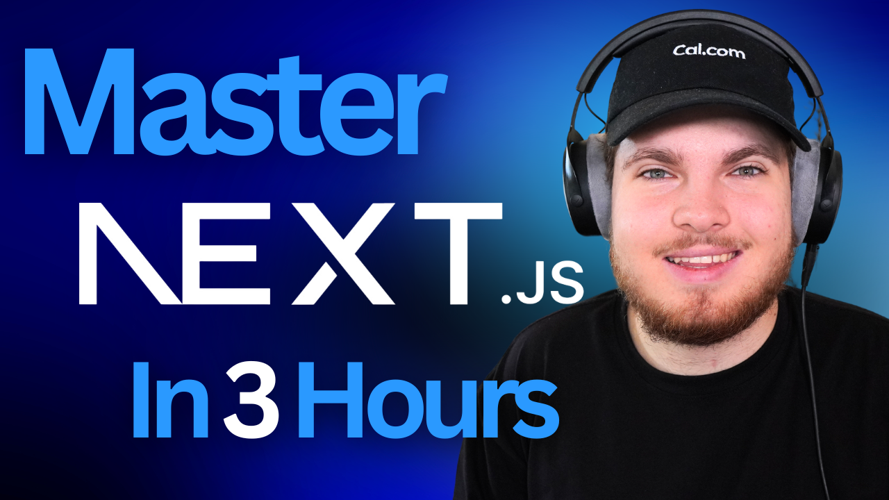 Master Next.js 15 in Just 3 Hours (With Authentication) Master Next.js 15 in Just 3 Hours (With Authentication)