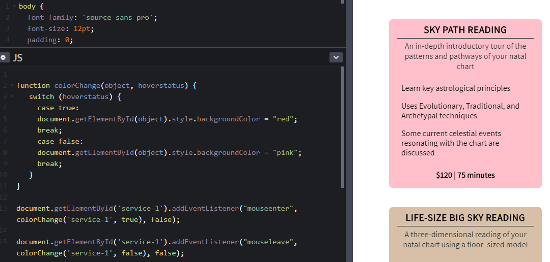 Super basic question: Why won't these functions execute? : r/learnjavascript