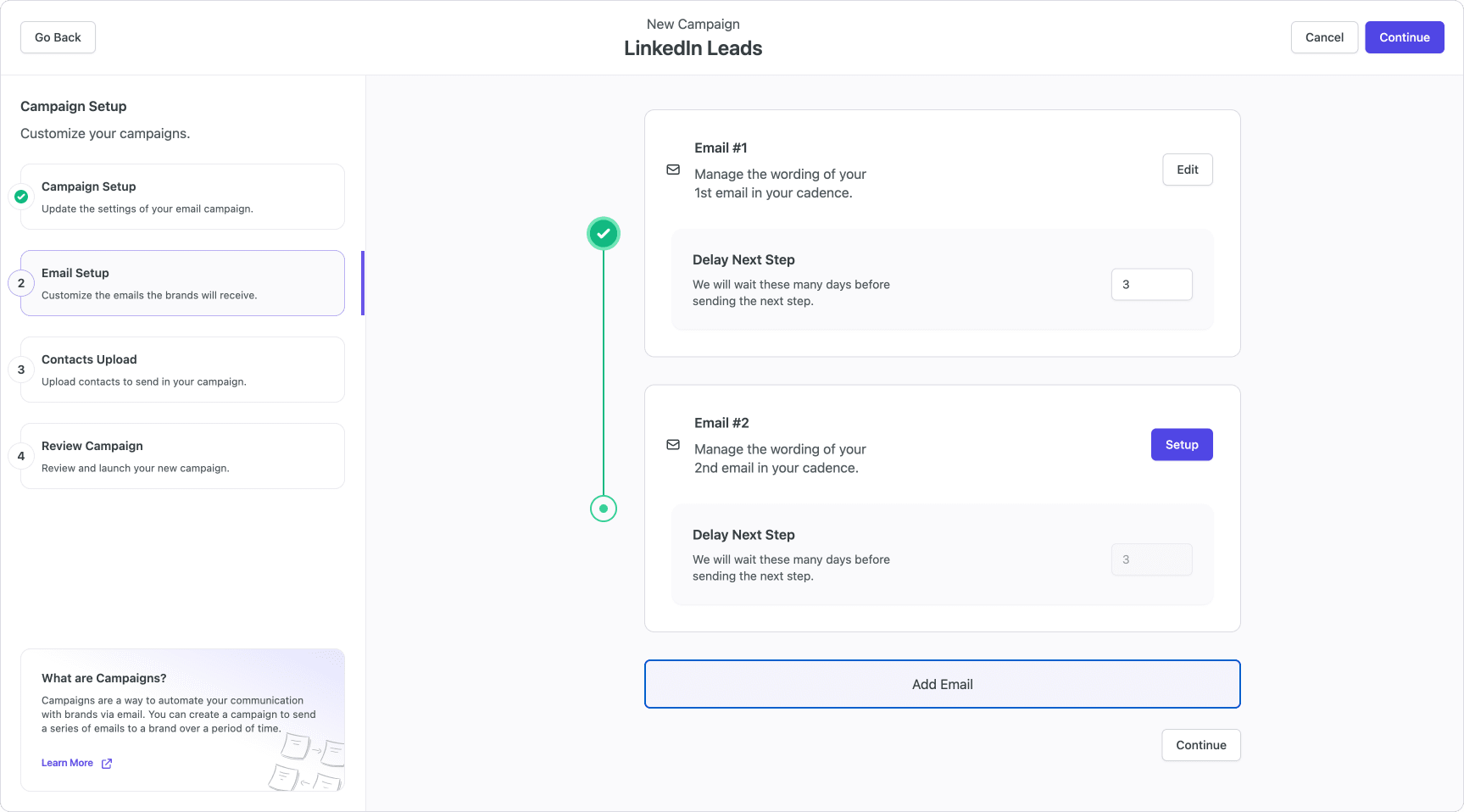 Projects Hub | Campaigns