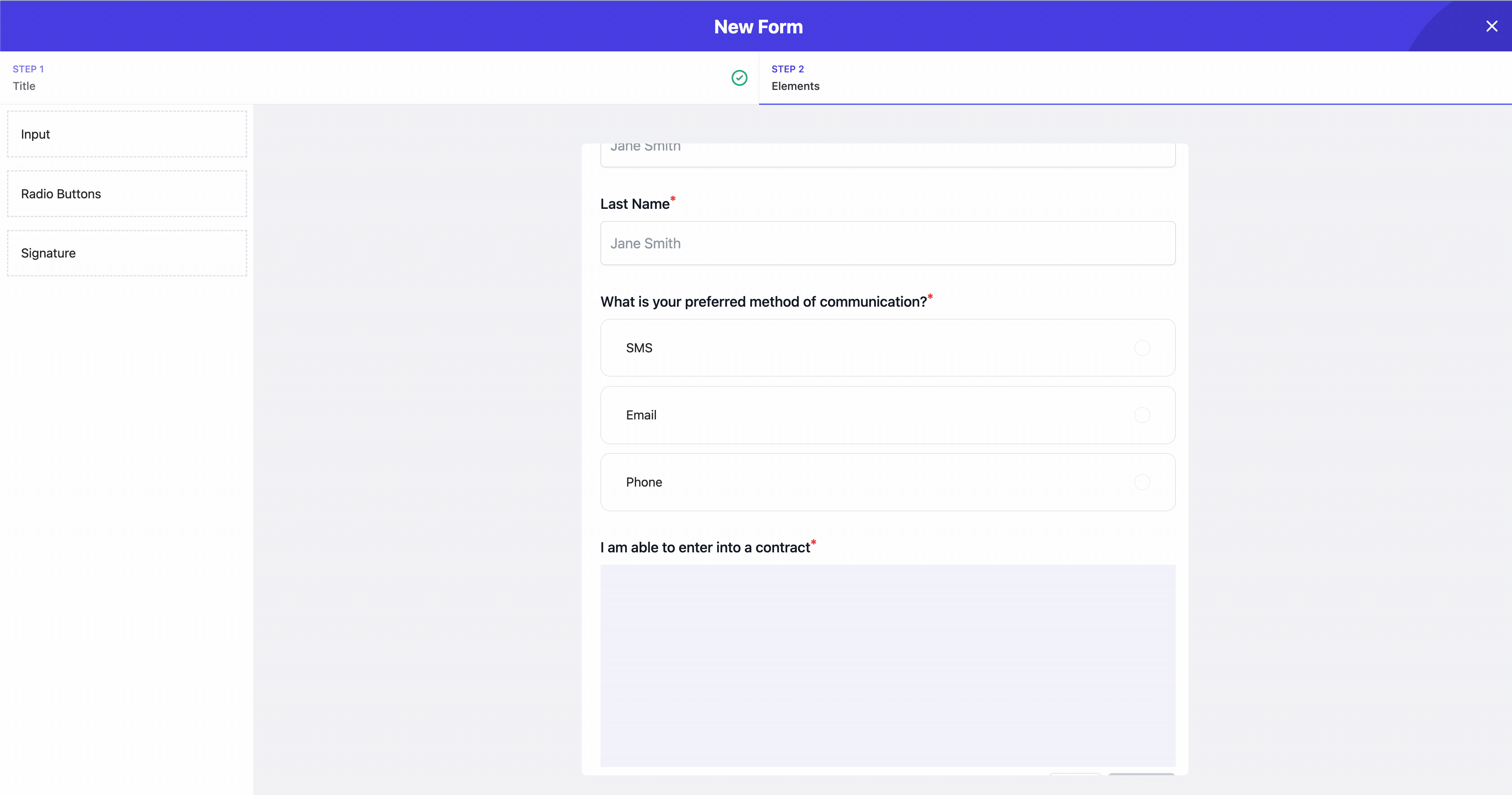 Projects Hub | Dynamic Forms