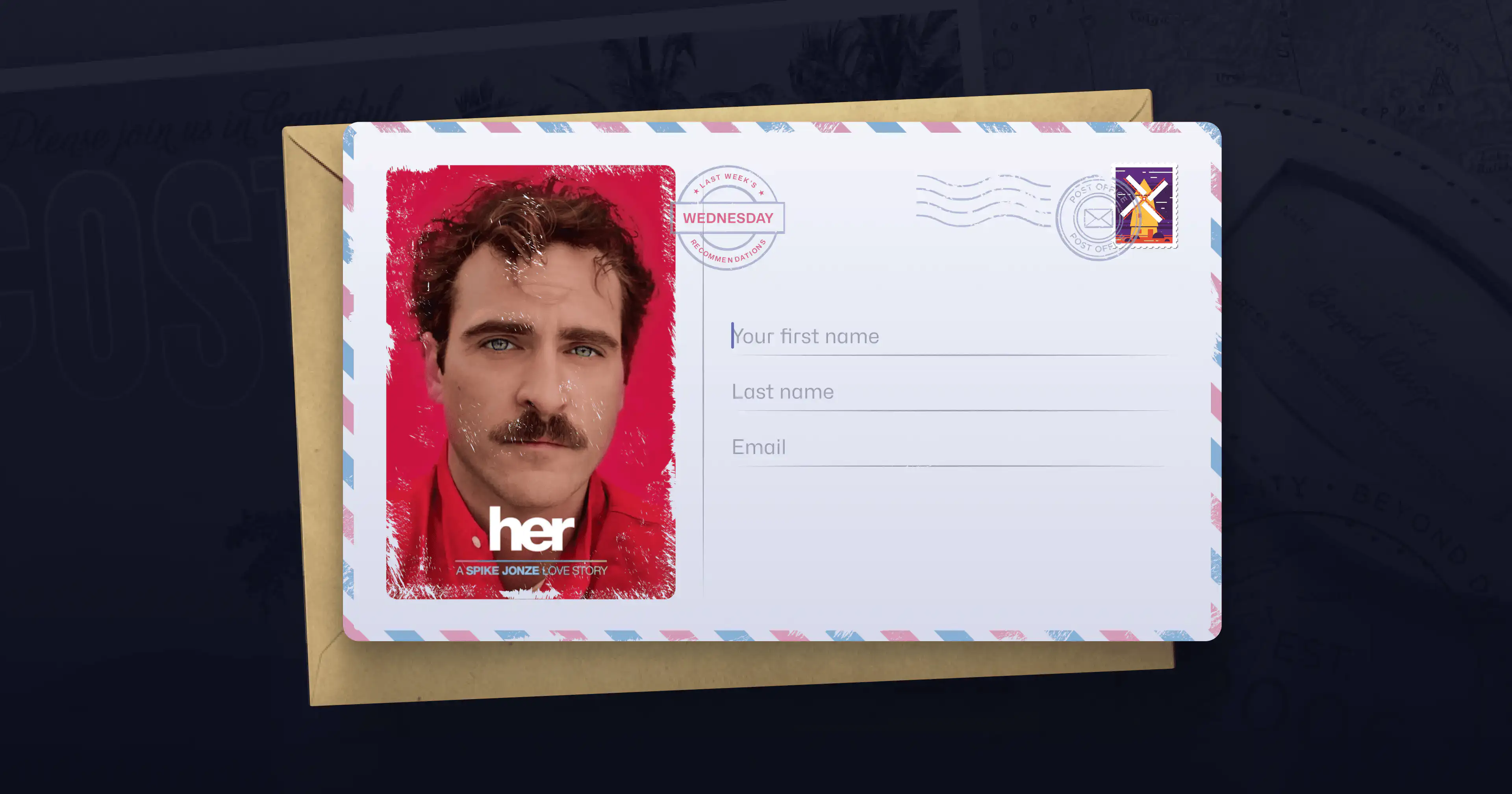 Recommendations.Email Newsletter: Your friend with great taste in movies